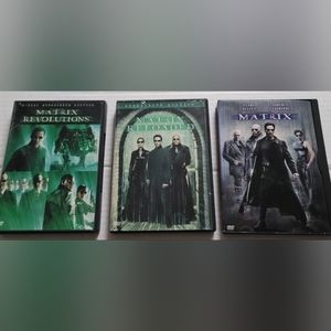 Warner Bros. | Media | Complete Matrix 3 Trilogy Three Film Set 5 Discs ...